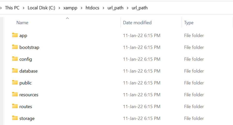 How Do I Get The Current URL Path In Laravel8